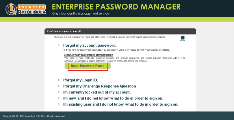 Can't access account - Password Reset – Maxis